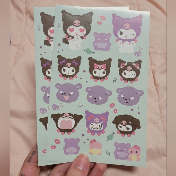 Sanrio | Design | Sanrio Kuromi Sticker Set Open To Offers | Poshmark